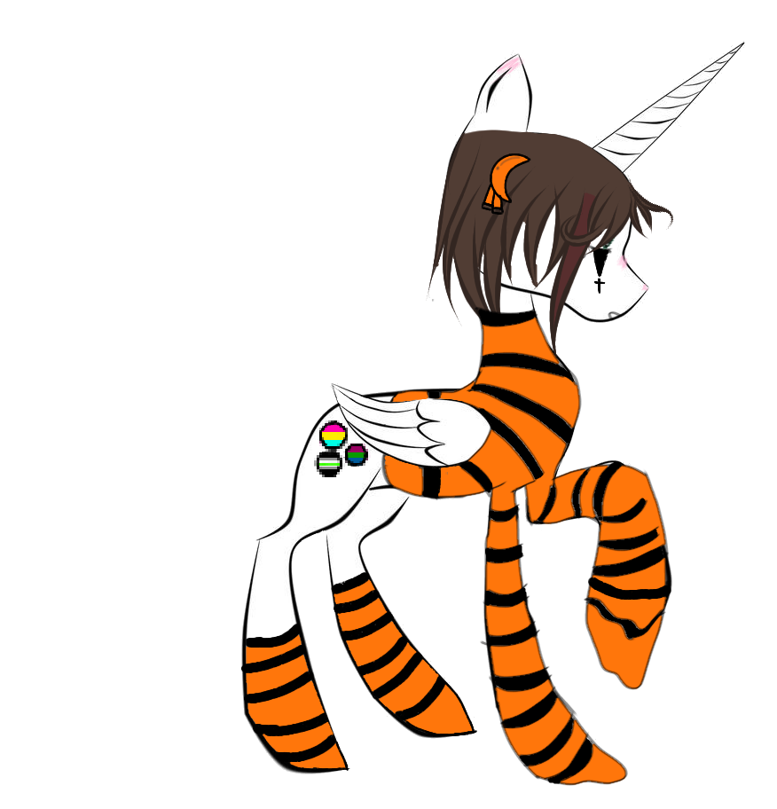 A pony-like fursona - ibisPaint