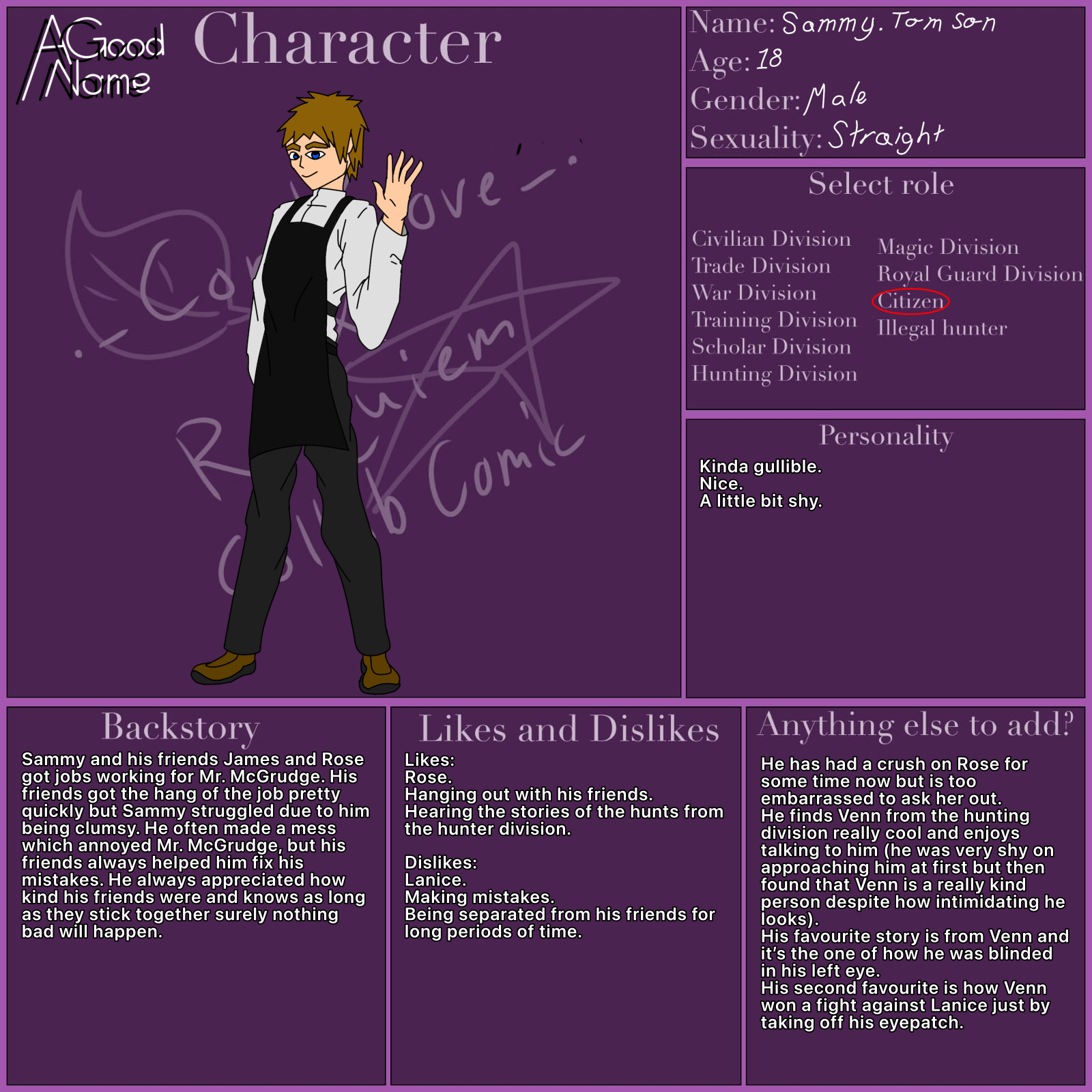 Sammy Tomson CS - ibisPaint