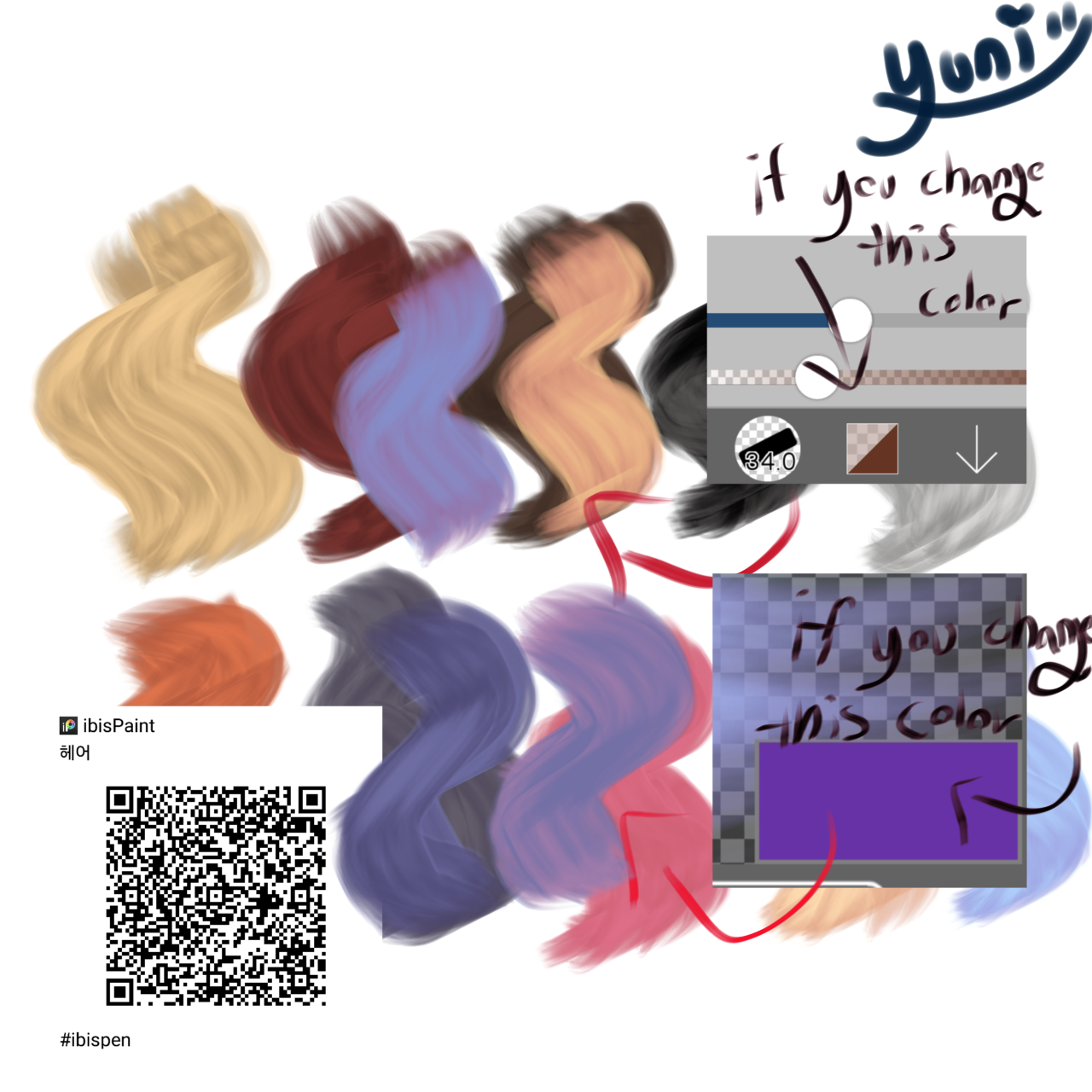 amazing hair - ibisPaint