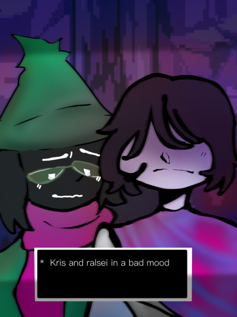 draw deltarune ! - kris and ralsei 🎨 - ibisPaint