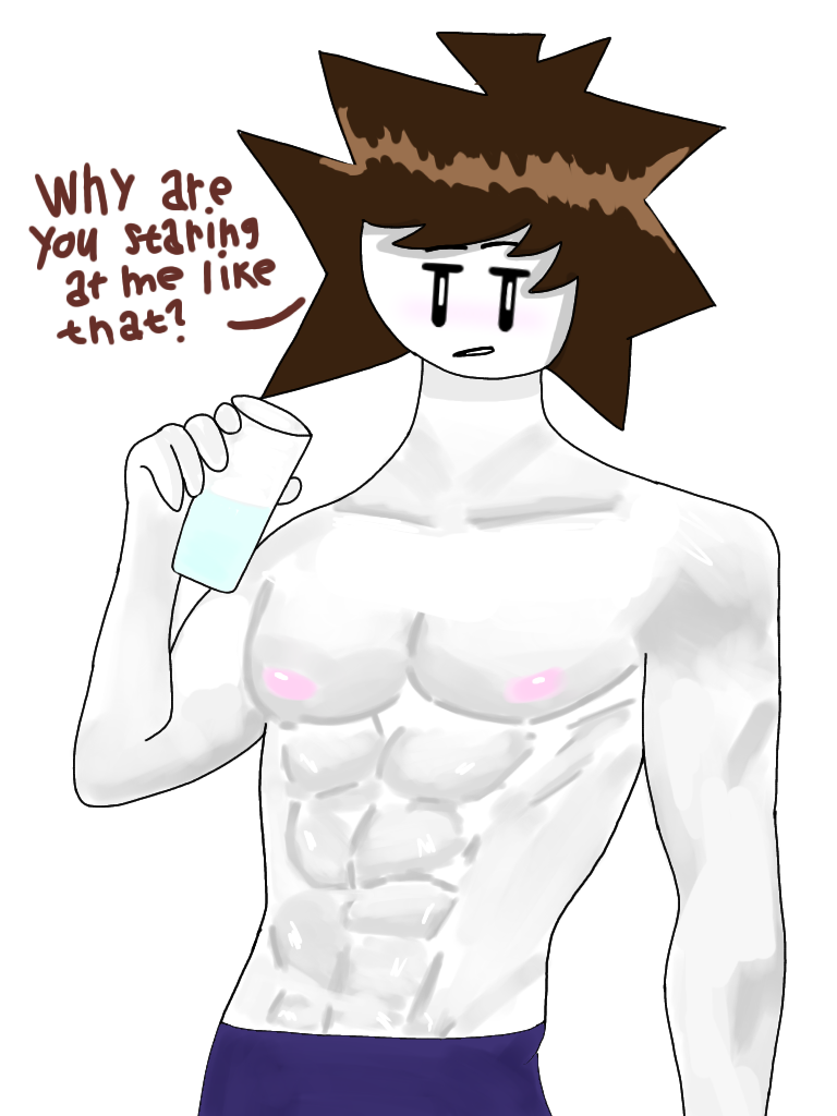 Buff man hehe - ibisPaint