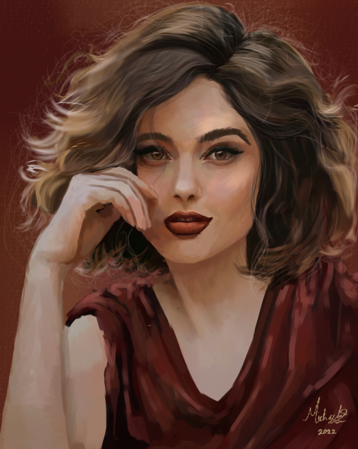 Burnt Bordeaux - ibisPaint