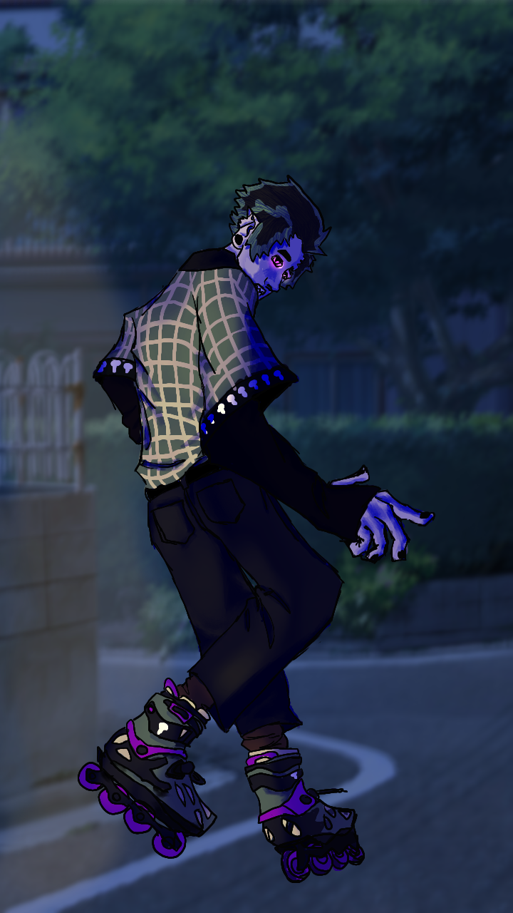 Late Night Skate - ibisPaint