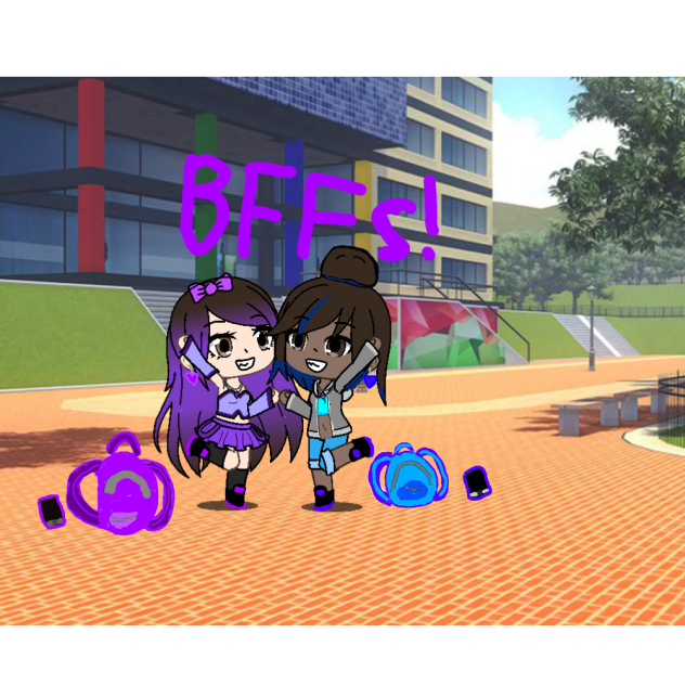 making me and my bff! - ibisPaint