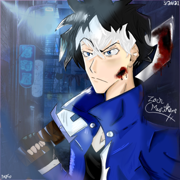 Zach Murikami Scene 1 - ibisPaint