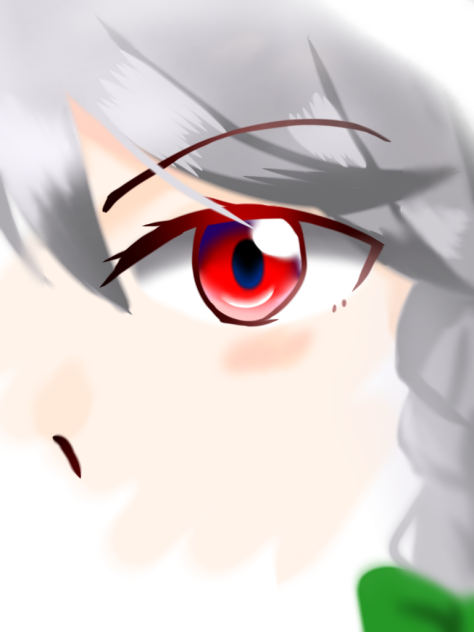 咲夜の瞳 Sakuya's one eye - ibisPaint