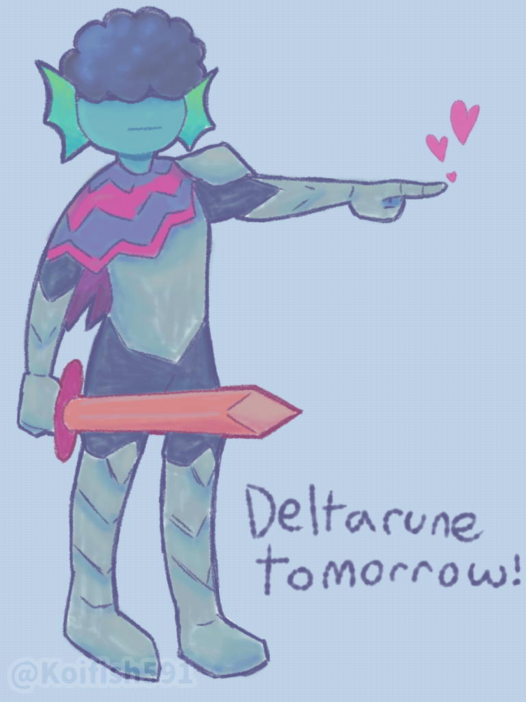 we excited for Deltarune - ibisPaint