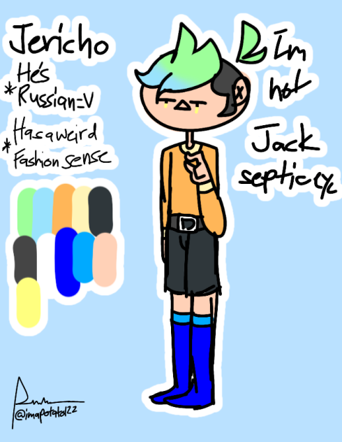 Jericho OC design - ibisPaint