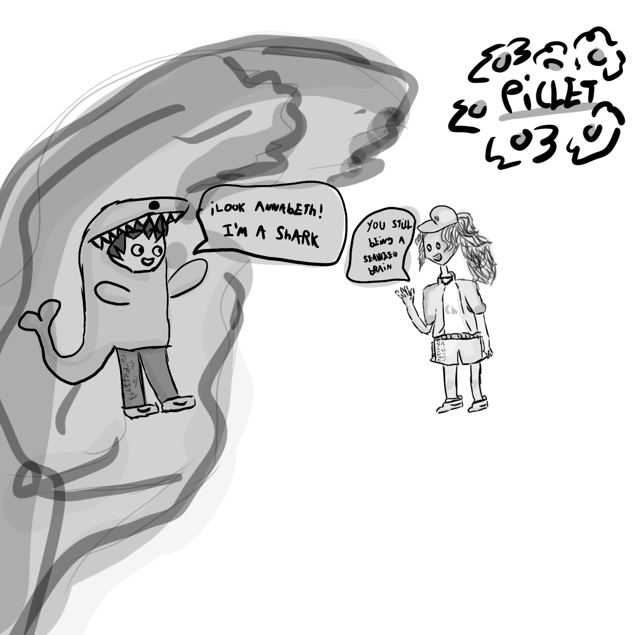 shark percy - ibisPaint