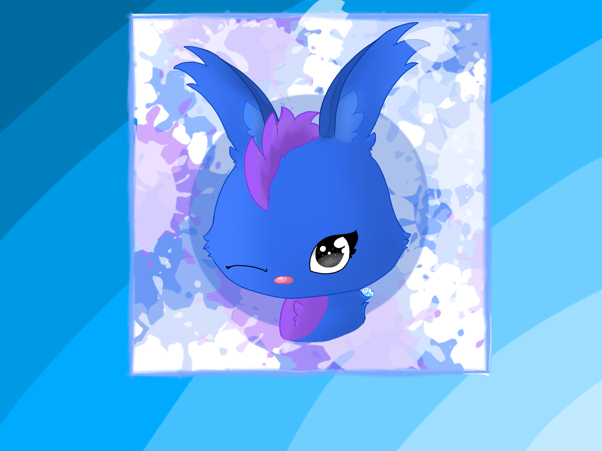 Speedpaint- Multicolored Squirrel - ibisPaint