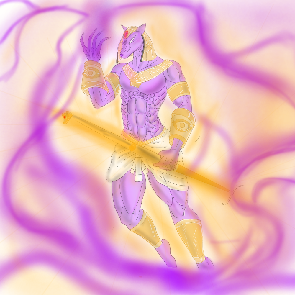 Anubis (invocations) - ibisPaint