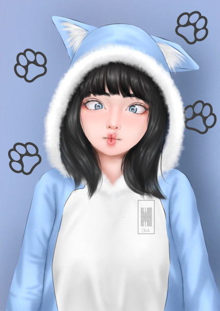 neko chan - ibisPaint