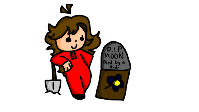 Poor Moon 🤪 - ibisPaint