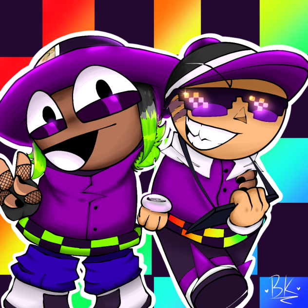 Banzack and bambistep - ibisPaint
