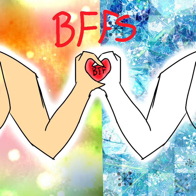 para tod@s BFFS!! BYE - ibisPaint