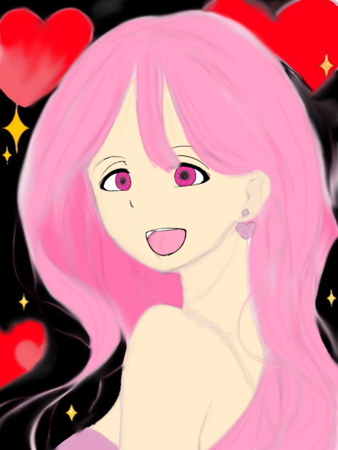 cute girl - ibisPaint