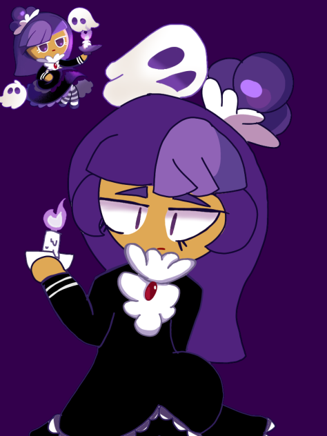 Blackberry cookie - ibisPaint