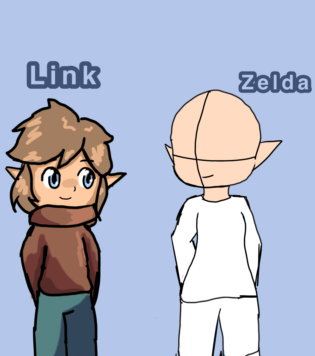 I do link you do Zelda 😄 - ibisPaint