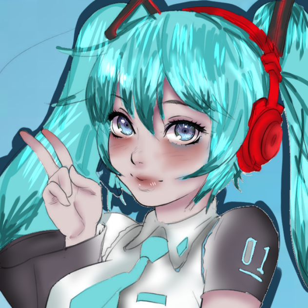 Hatsune Miku - ibisPaint