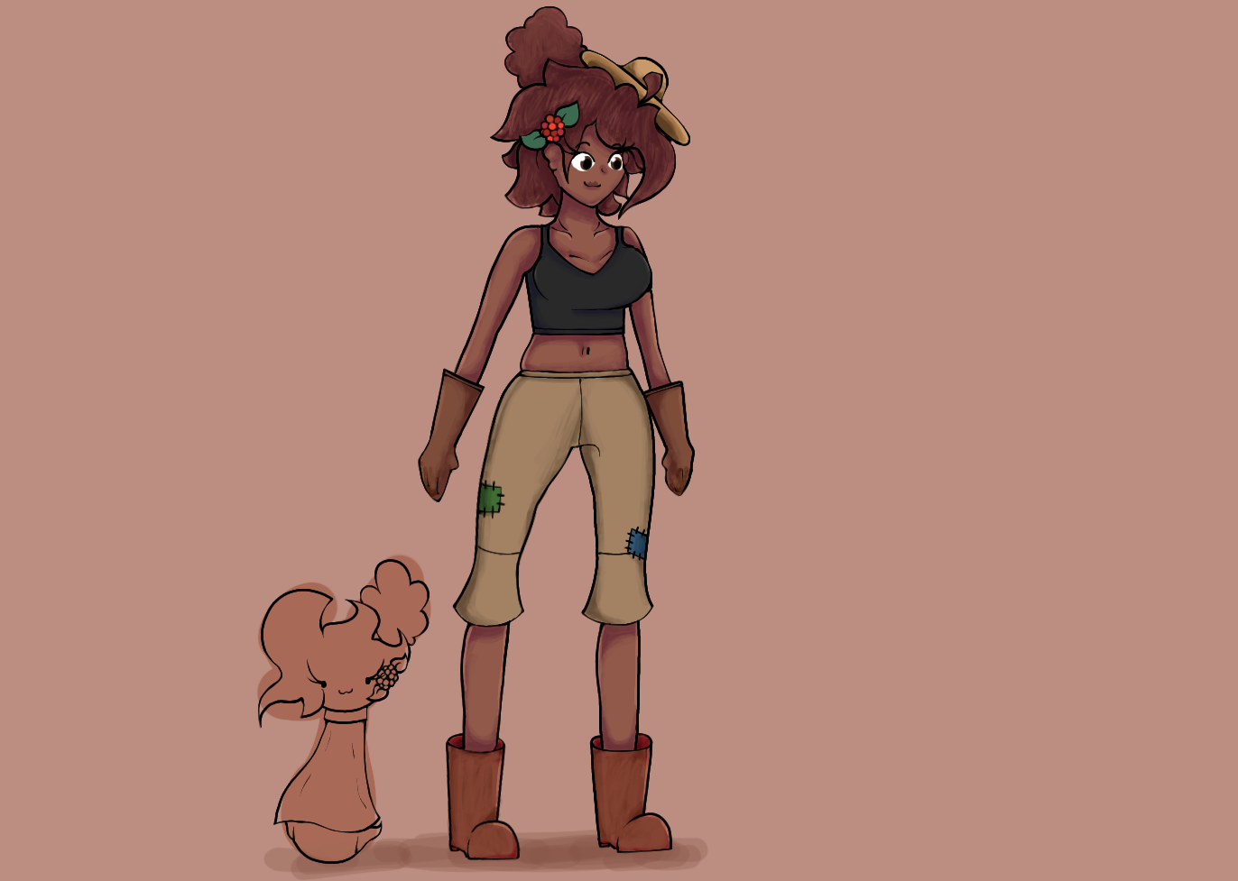 Human Maggie - ibisPaint