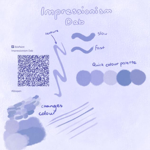 Impressionism Dab - ibisPaint