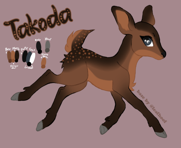 Takoda Ref Sheet - ibisPaint