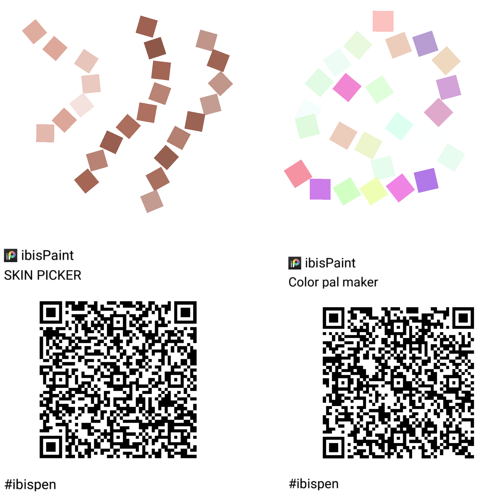 colour palette making brush - ibisPaint