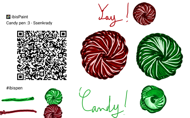Candy pen - ibisPaint