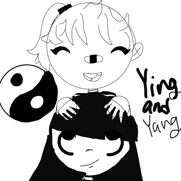 Ying and yang - ibisPaint