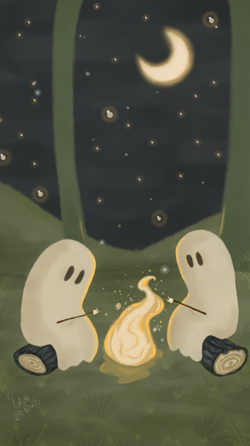 Ghost friends - ibisPaint