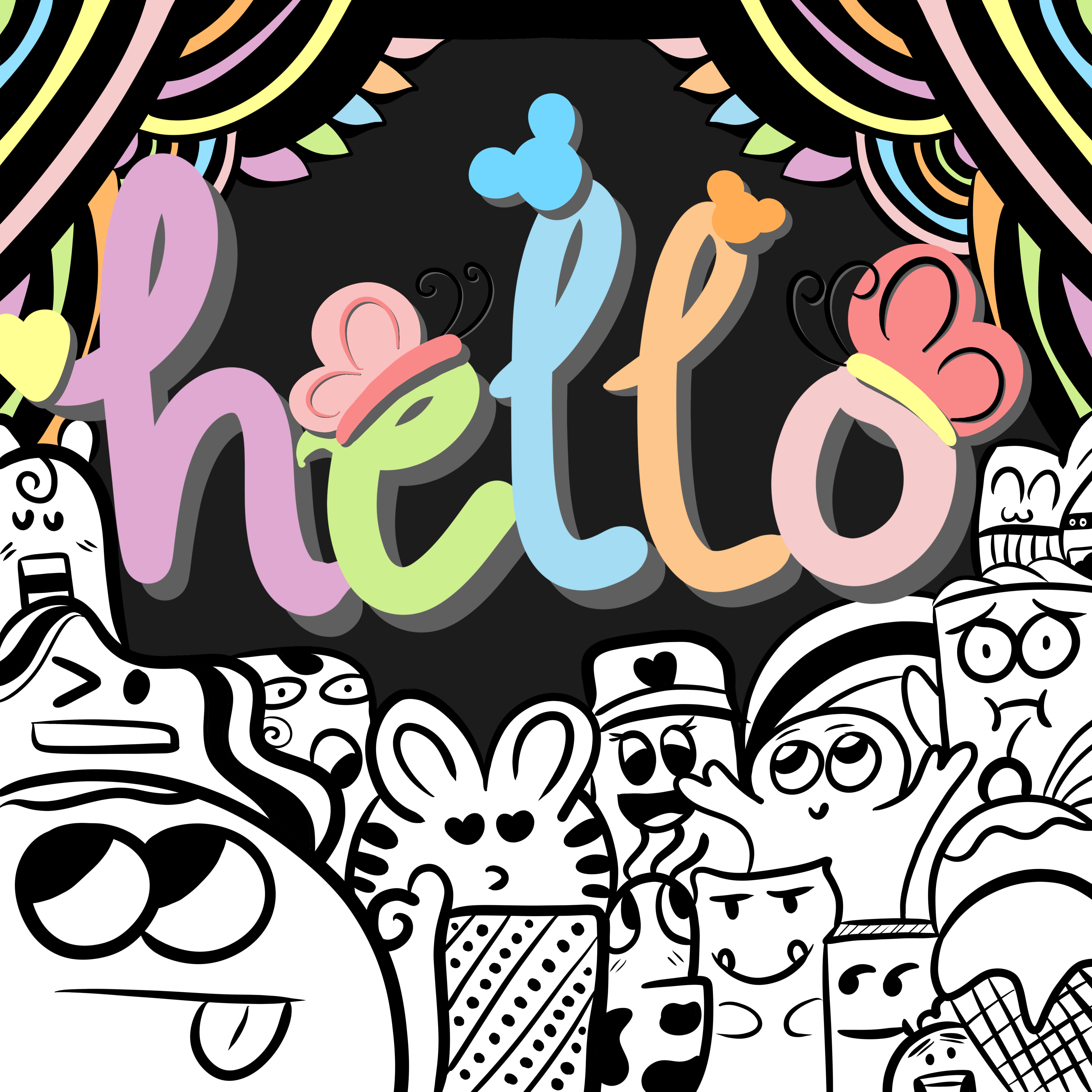 helloo doodle - ibisPaint