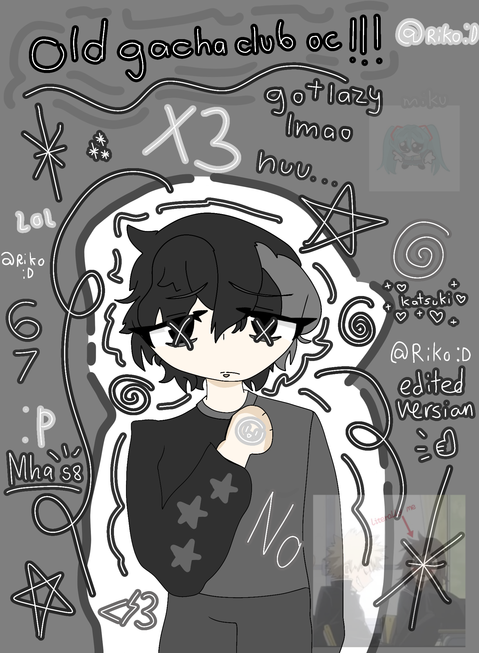 old gacha club oc edited ver - ibisPaint