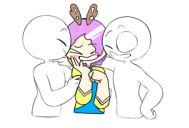 Flirting Colab - ibisPaint