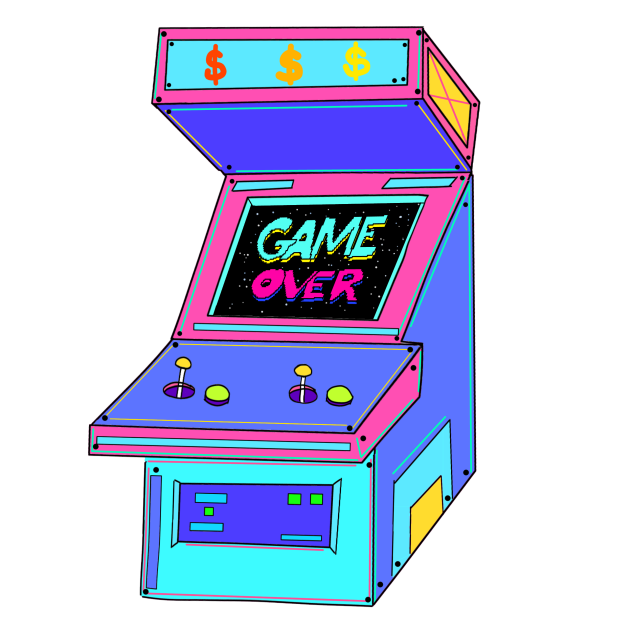 retro pop arcade - ibisPaint
