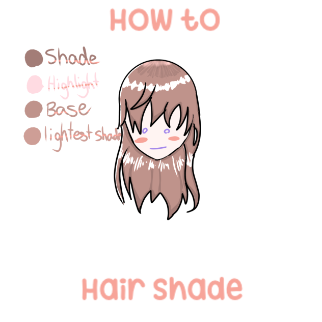 How to Hair Shade! - ibisPaint