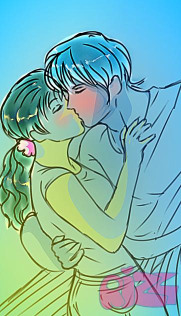 couple kissing😽 - ibisPaint