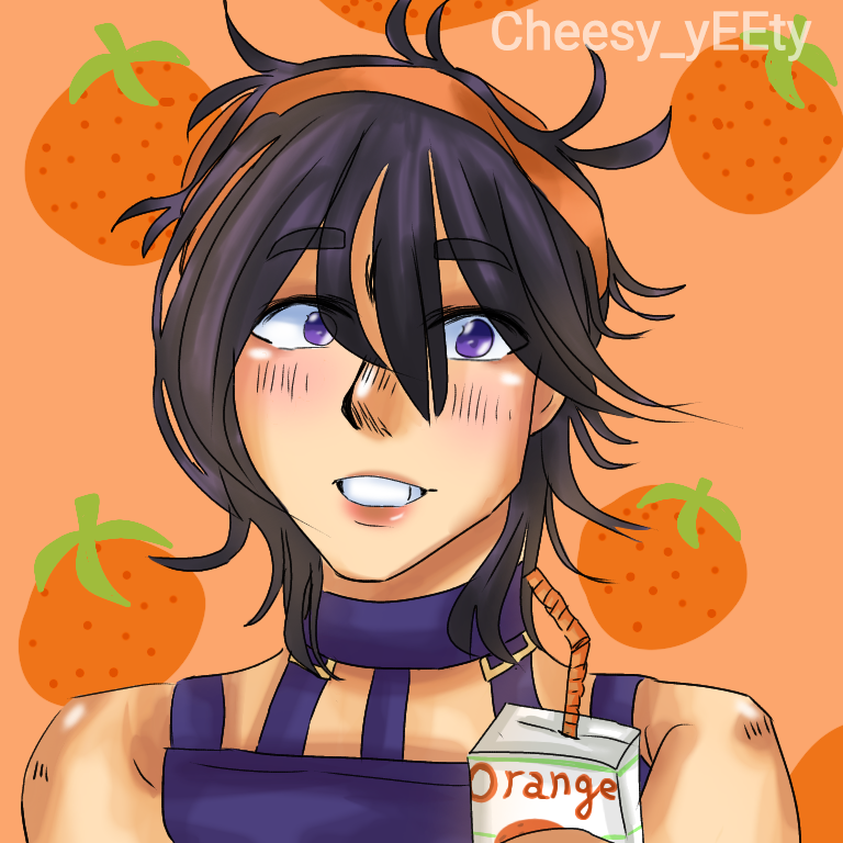 Narancia Orange Boy - ibisPaint