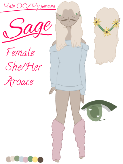 Sage • Main OC or My persona • - ibisPaint