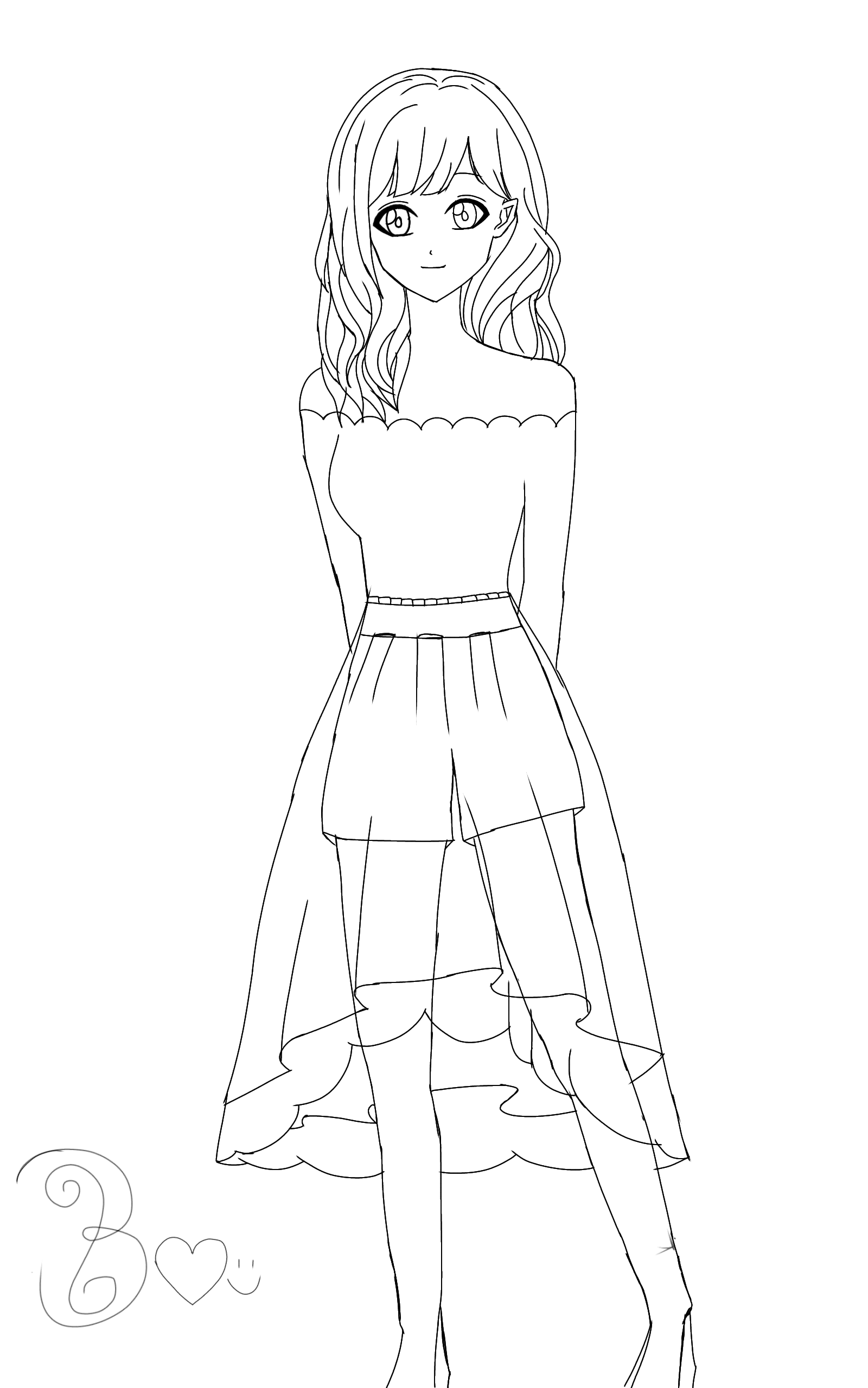 Still without color - ibisPaint