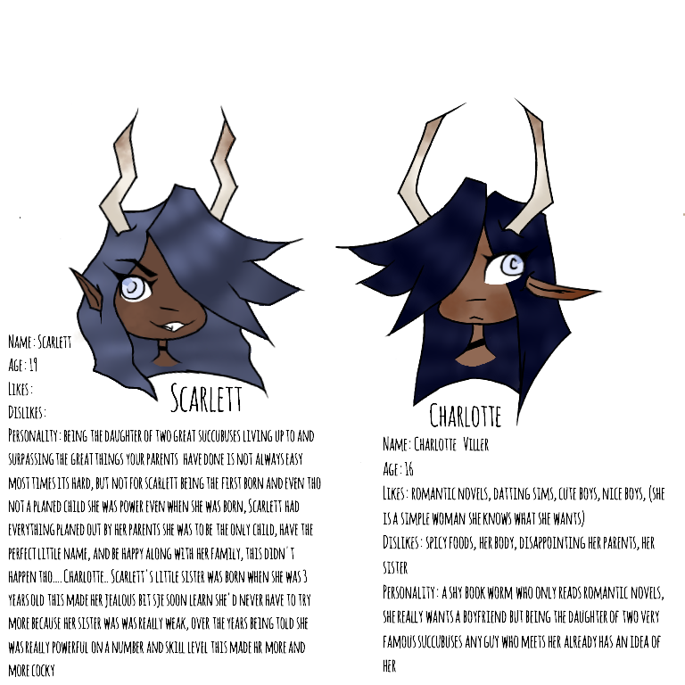 Demon sisters - ibisPaint