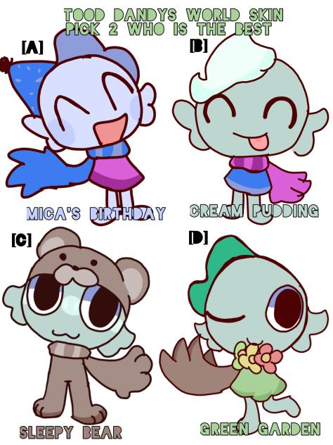 tood skins please pick 2 - ibisPaint