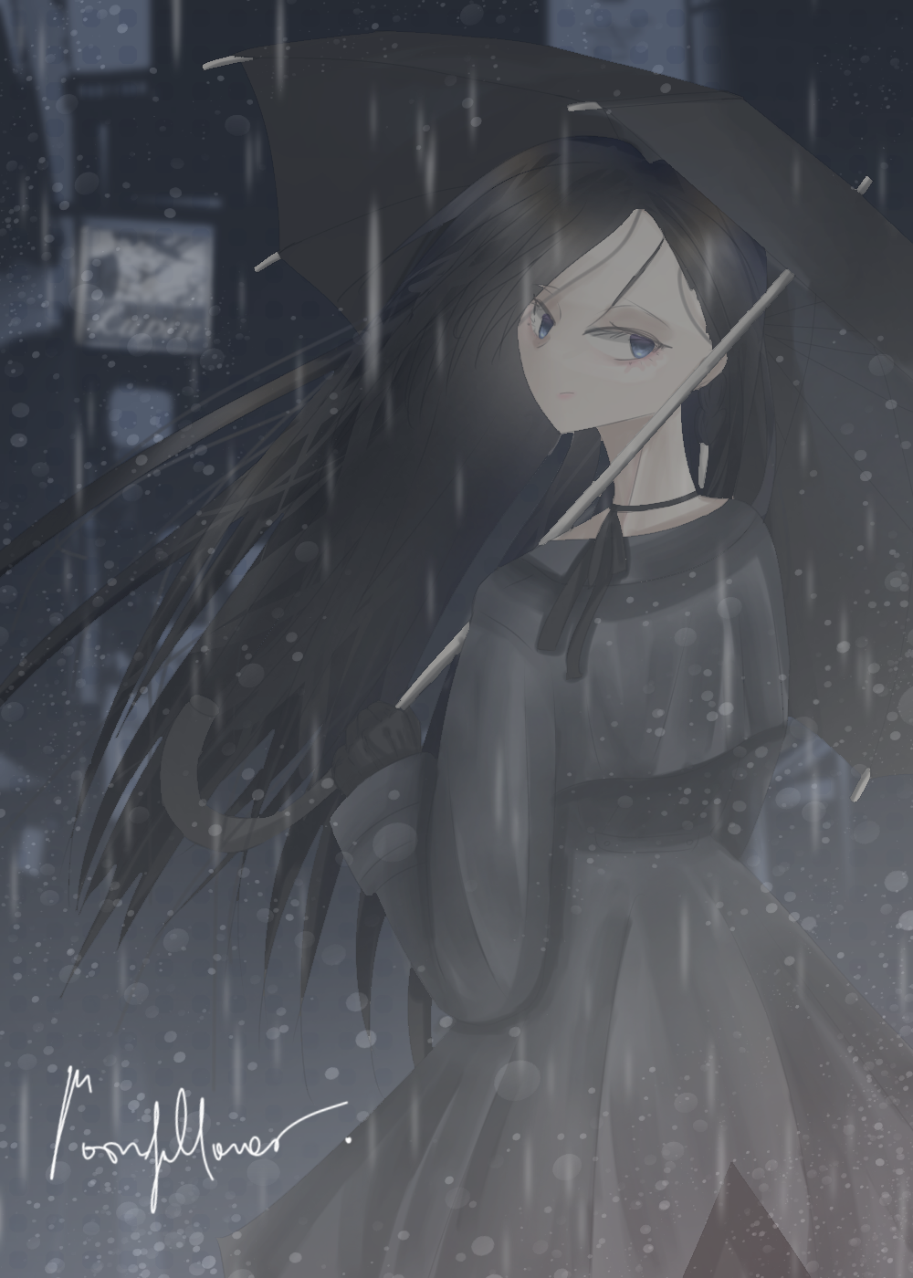 rainy day - ibisPaint