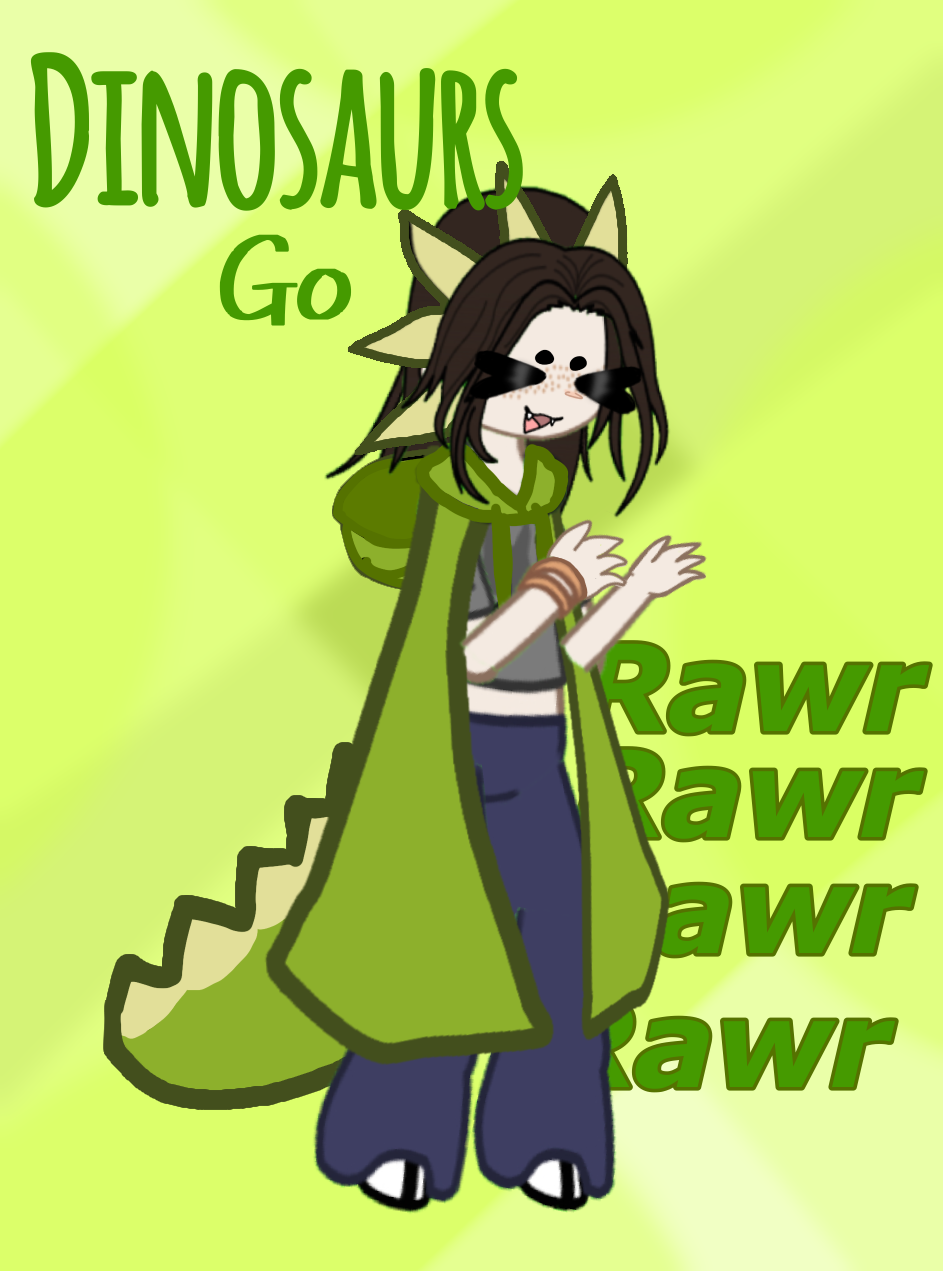 Rawrrr! 🦖 - ibisPaint