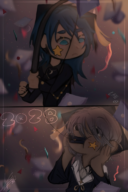 CLASS OF 2028 COLLAB [Isayo x Hoshi]☆ - ibisPaint