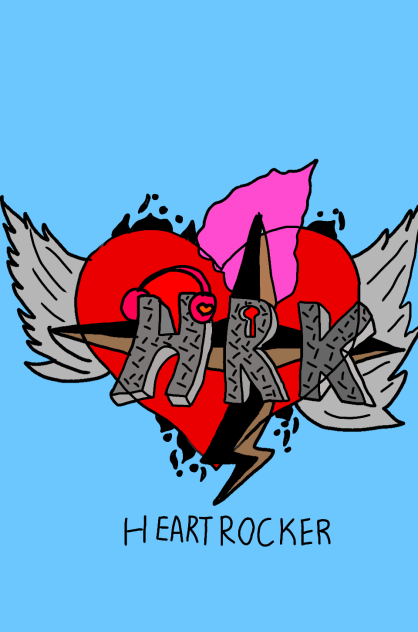 วาด logo hrk - ibisPaint