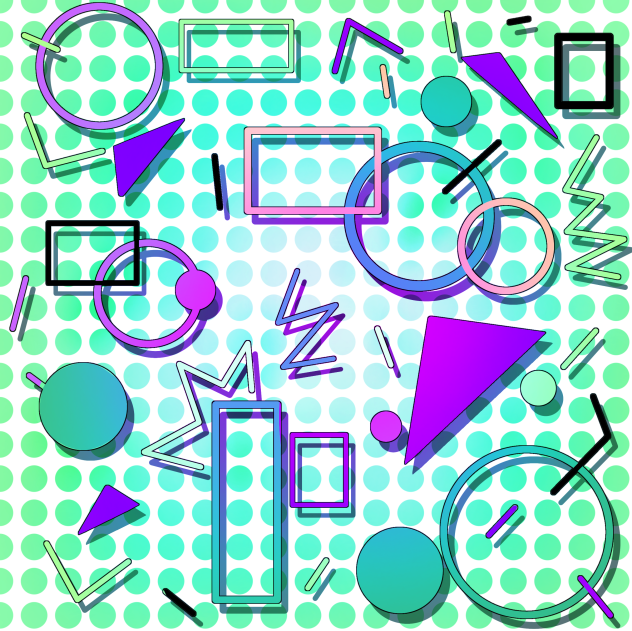 Retro pop bg2 - ibisPaint