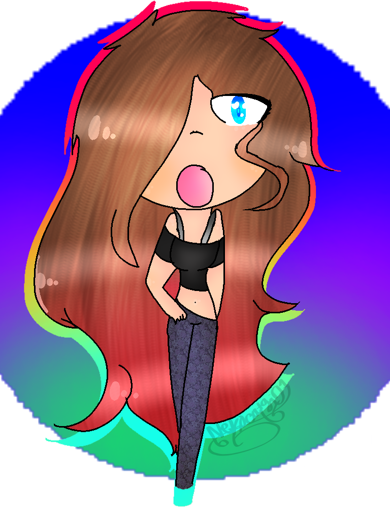 bubblegum rebel - ibisPaint