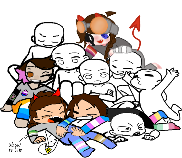 Cuddle Collab - ibisPaint