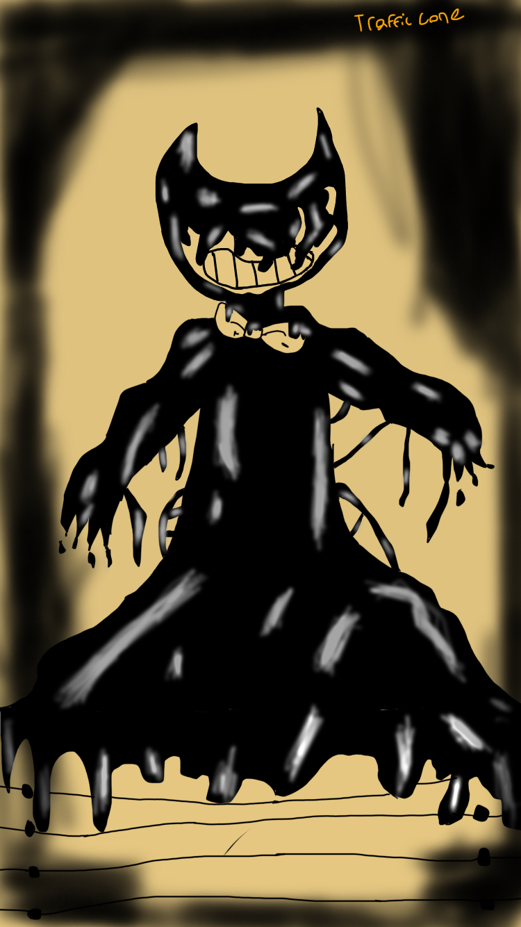 ~Bendy The Ink Demon~ BATIM Speed Paint) - ibisPaint
