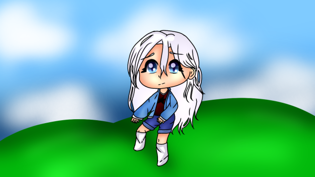 my new style gacha edit top of the hill - ibisPaint